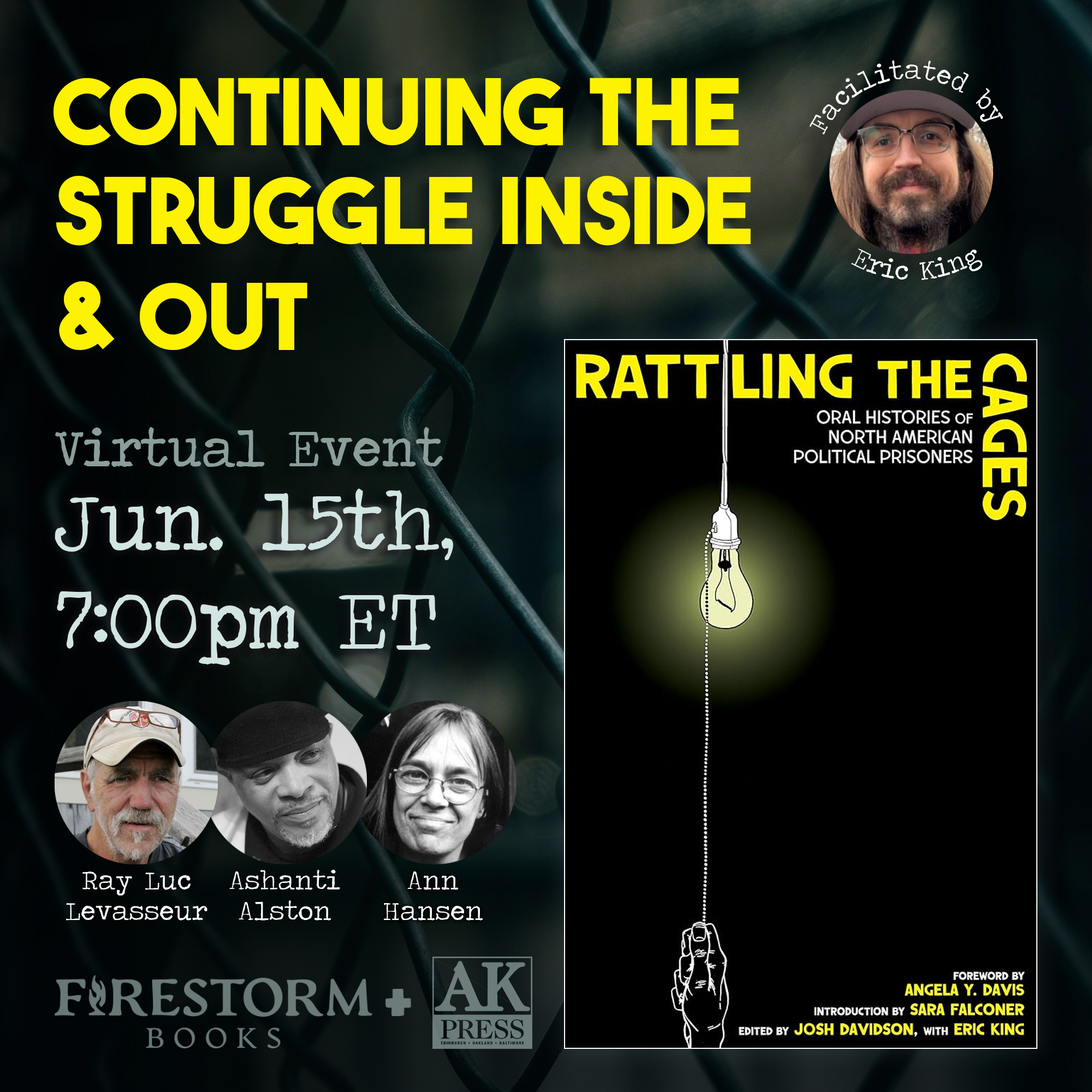 Rattling the Cages: Continuing the Struggle Inside & Out | Calendar ...
