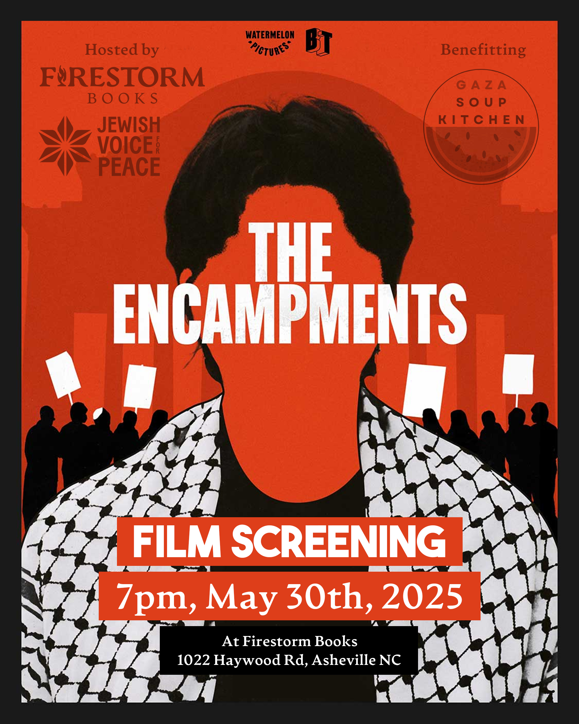 "The Encampments" Screening | Calendar | Firestorm Books