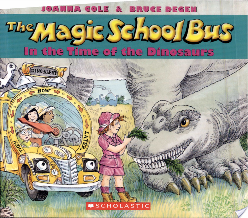 The Magic School Bus in the Time of the Dinosaurs by Joanna Cole ...