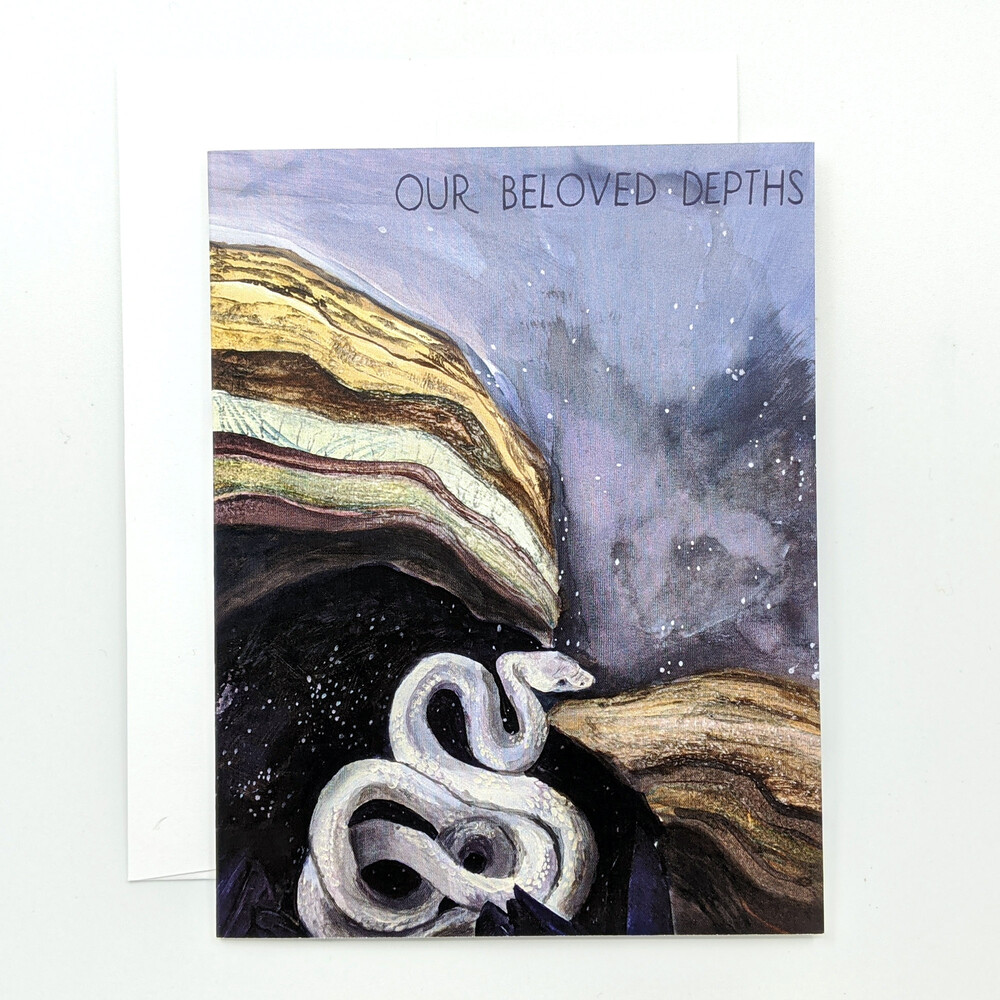 Our Beloved Depths Notecard | Firestorm Books
