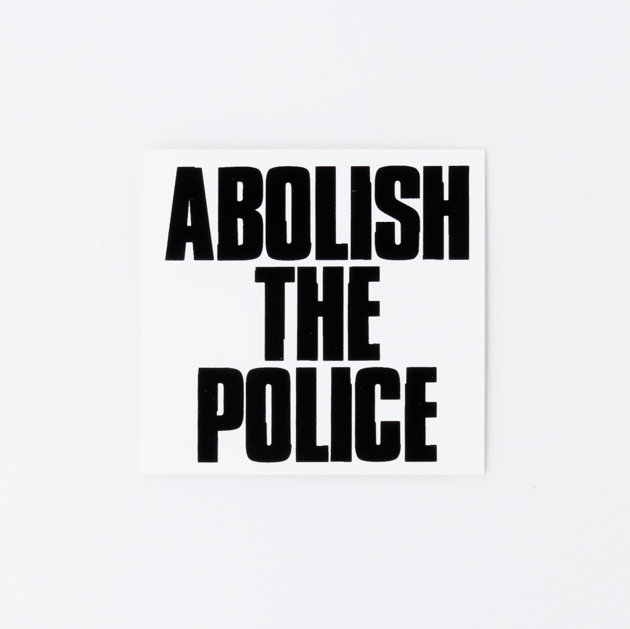 Abolish the Police Bold Sticker | Firestorm Books