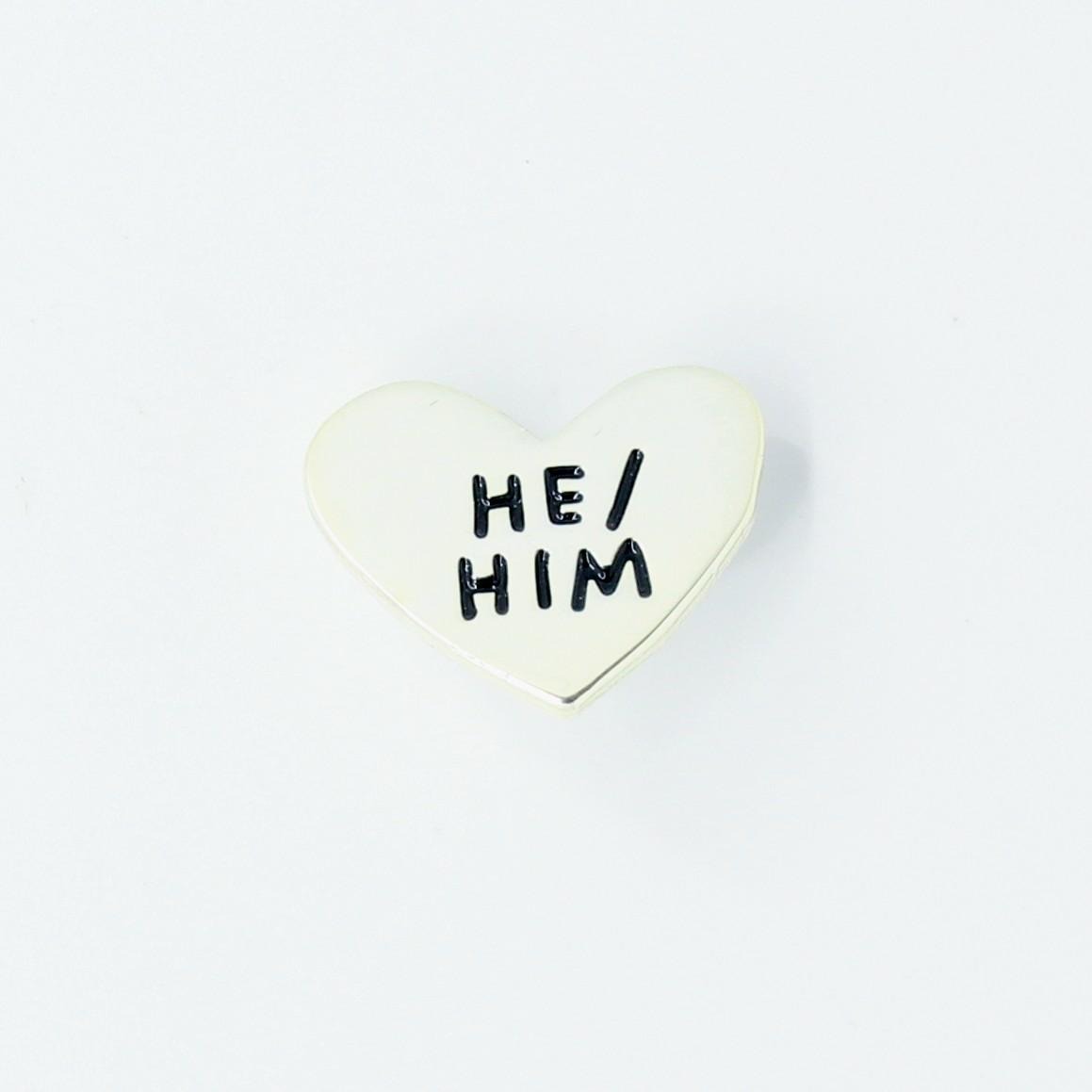 Pronoun Pin - He/Him | Firestorm Books