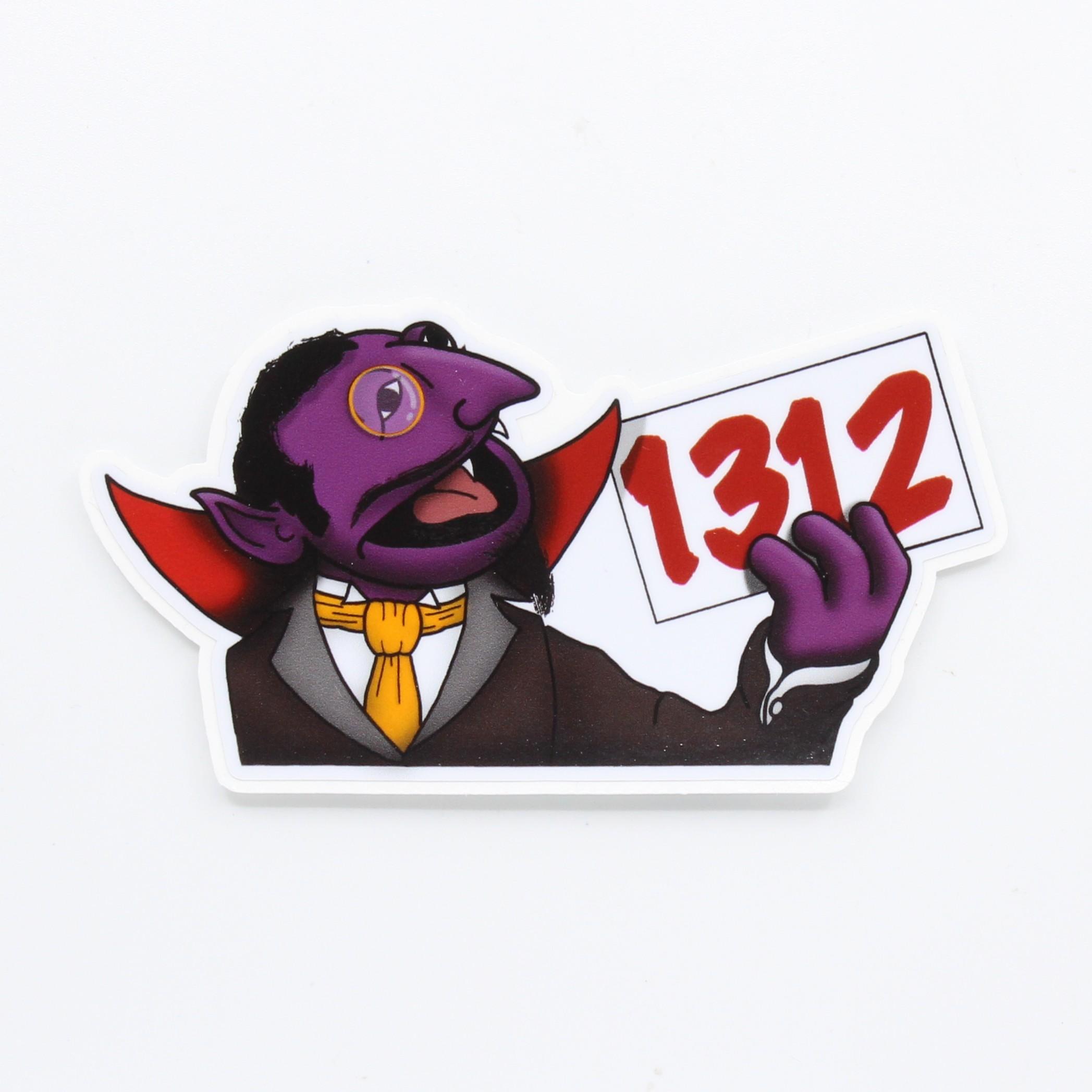 Count Von Comrade Sticker | Firestorm Books