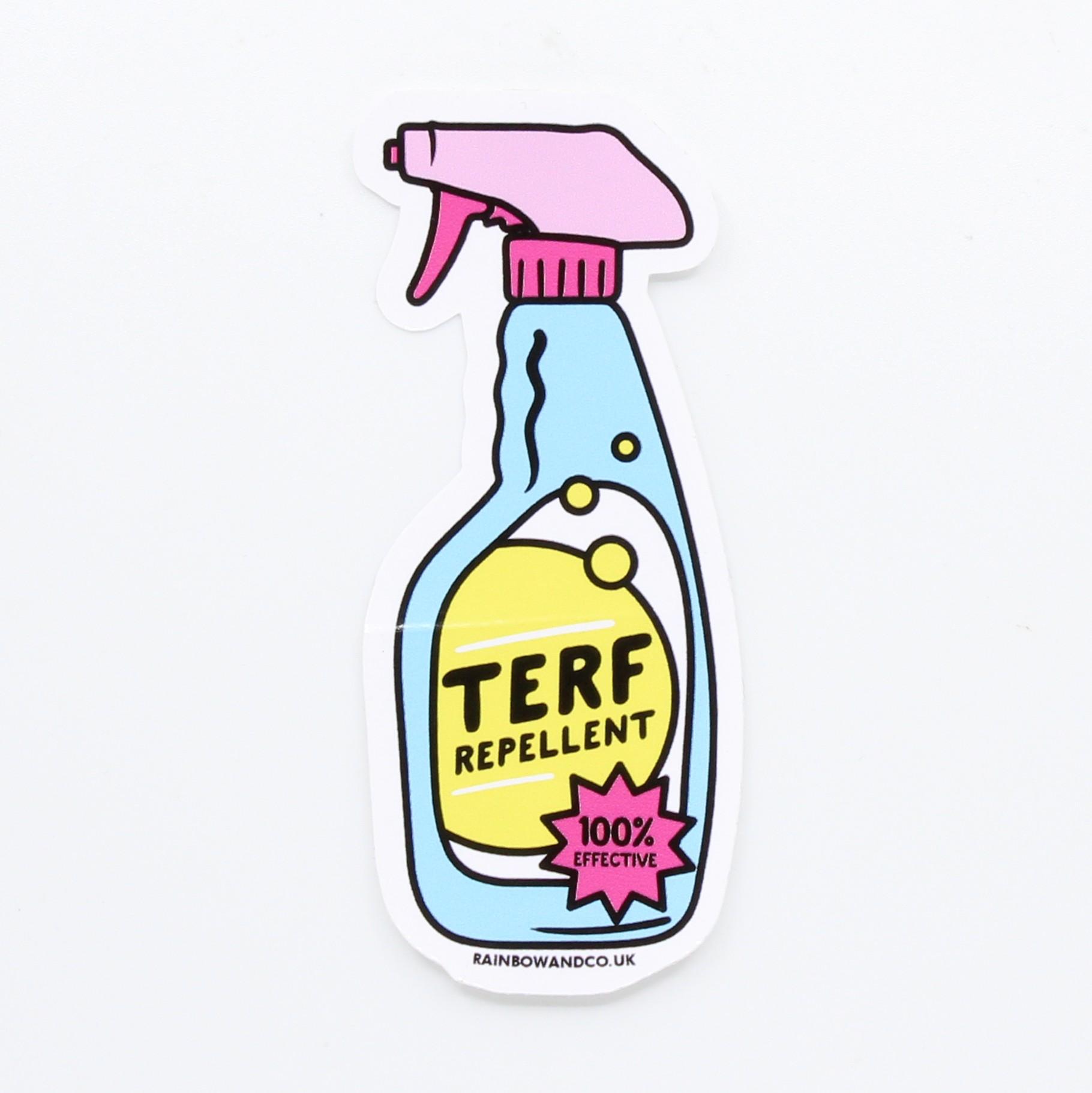 TERF Repellent Sticker | Firestorm Books