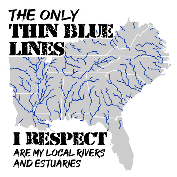 Thin Blue Line Sticker | Firestorm Books