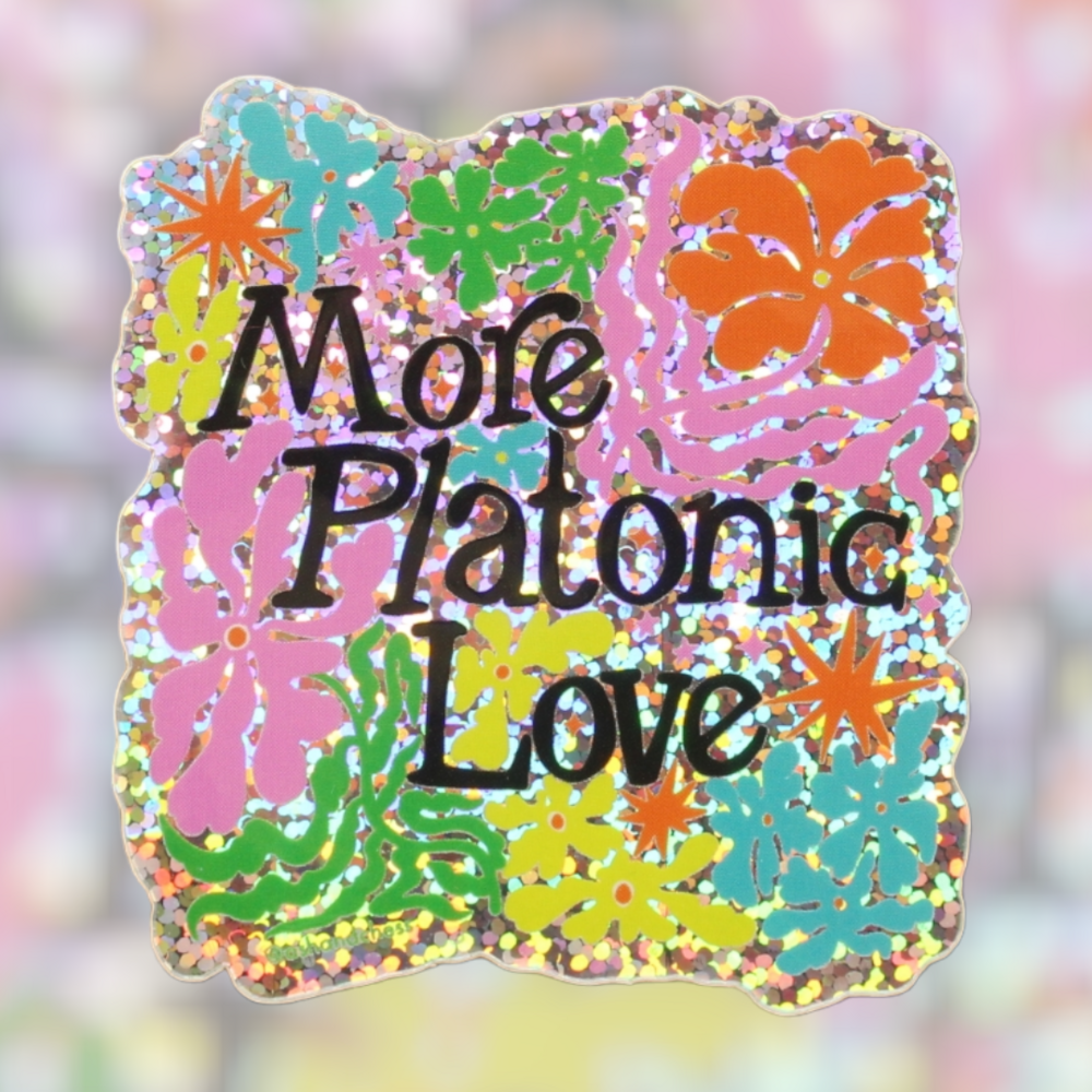 More Platonic Love Sticker | Firestorm Books