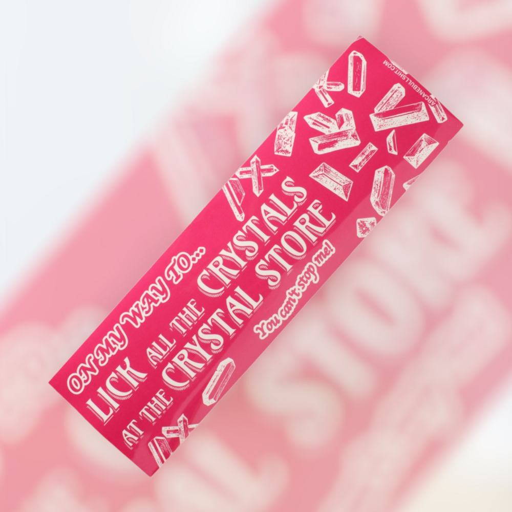 Crystal Licker Bumper Sticker | Firestorm Books