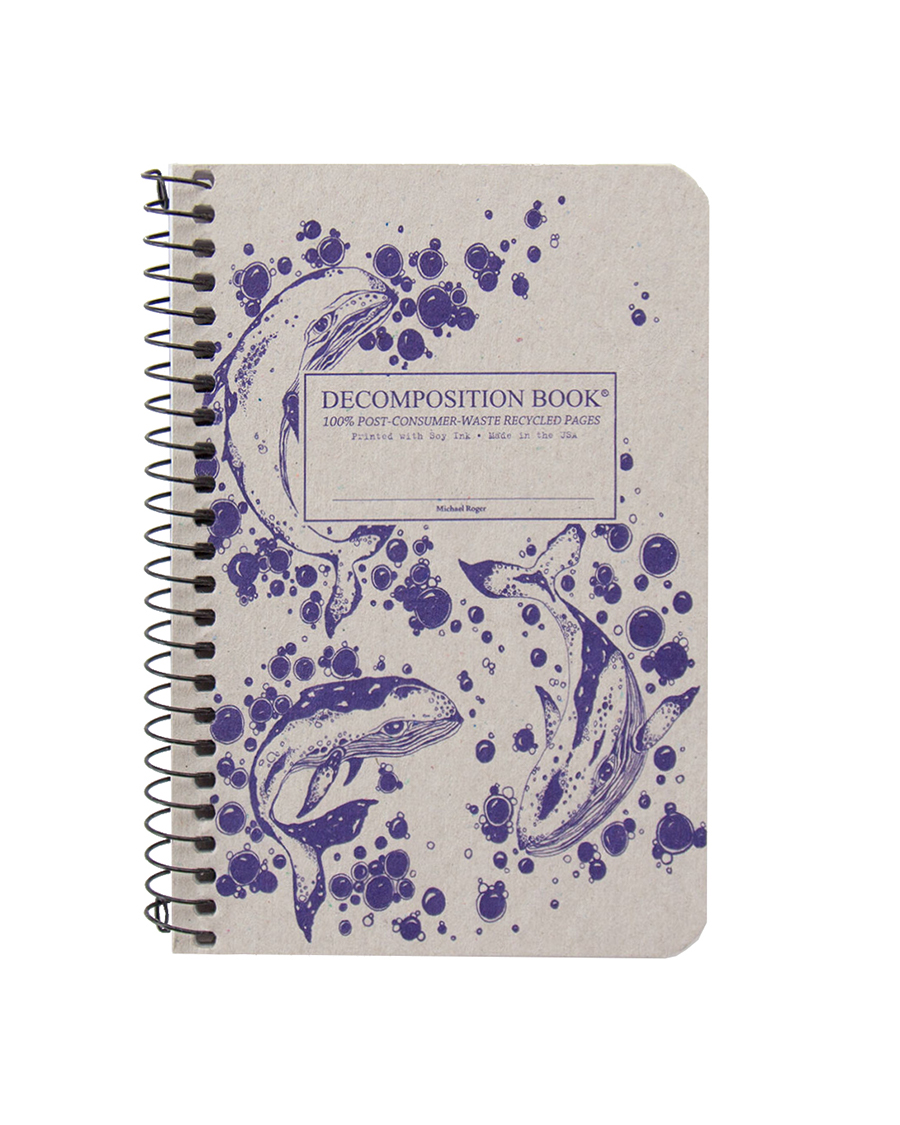 Humpback Whales Pocket Sized Decomposition Book | Firestorm Books